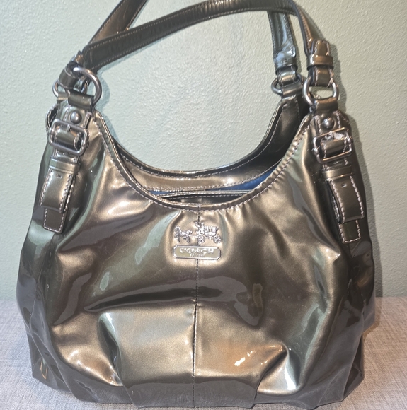 Coach | Bags | Coach Madison Patent Leather Hobo Bag | Poshmark